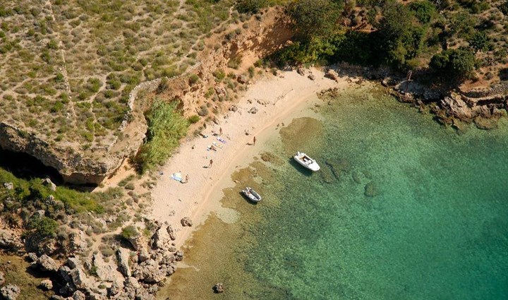 Eine Beschreibung der Barbat in Kroatien
