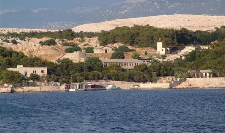 Excursions to Goli otok from the island of Rab in Croatia