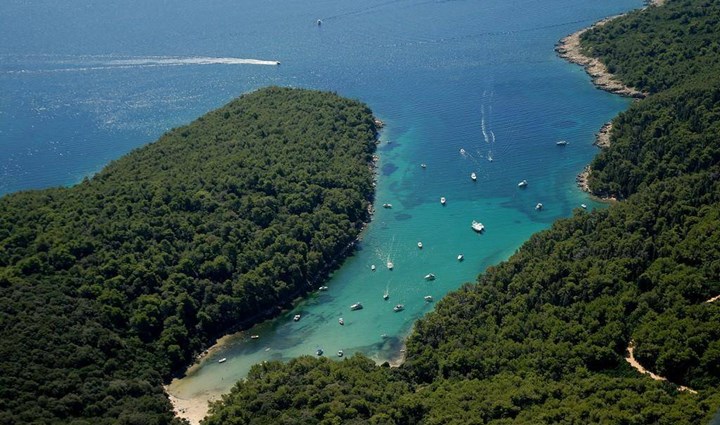 Eine Beschreibung der Suha punta in Kroatien