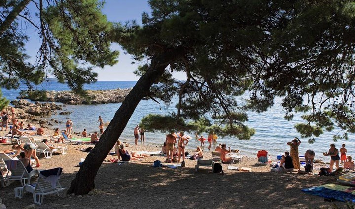 Suha Punta auf der Insel Rab in Kroatien
