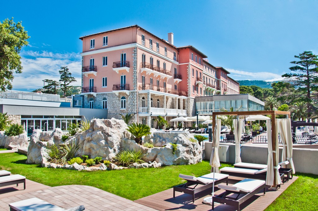 Grand Imperial Hotel auf der Insel Rab in Kroatien